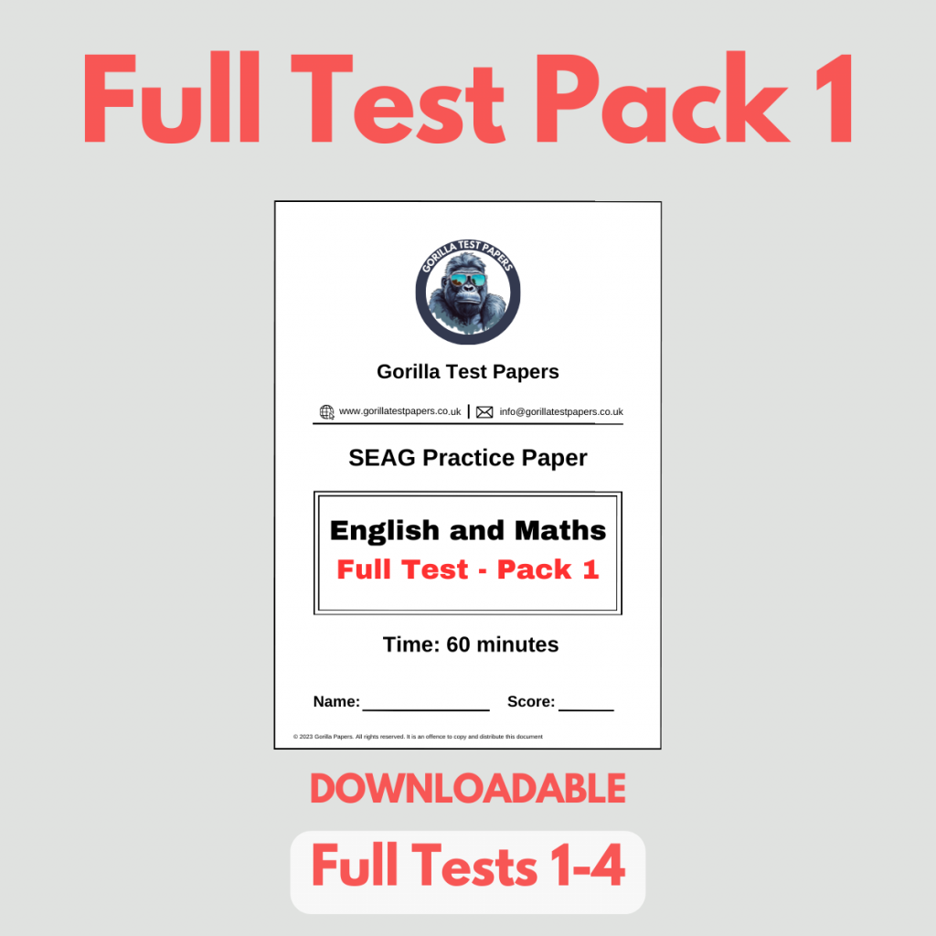 DOWNLOADABLE – Full Test Pack 1 (Full Test Papers 1-4) With Answers ...